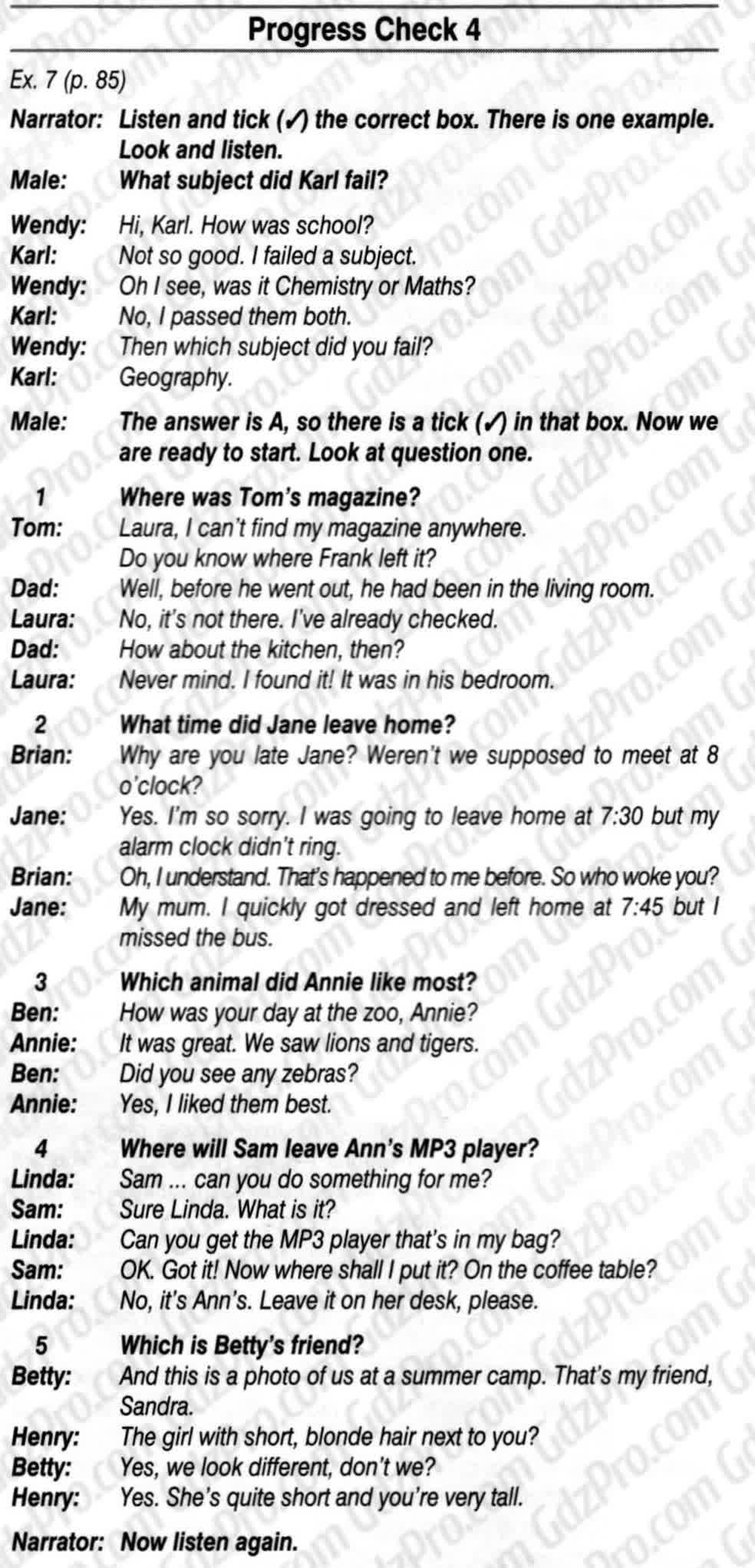 ГДЗ (ответы) New Round Up 4, Раунд Ап 4