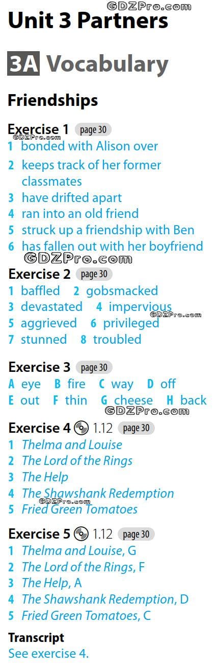 ГДЗ Solutions Advanced Workbook Third Edition ответы