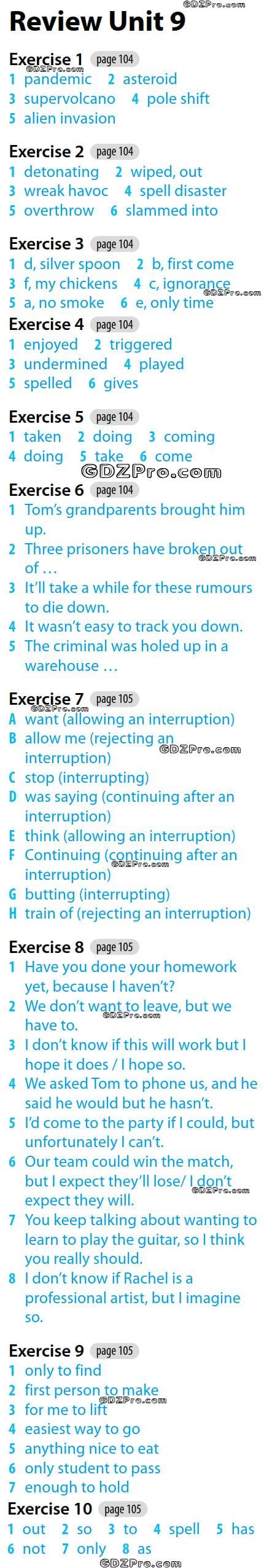 ГДЗ Solutions Advanced Workbook Third Edition ответы