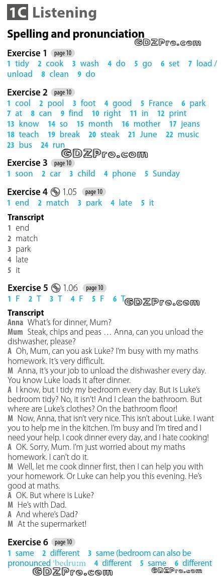 ГДЗ Solutions Elementary Workbook Third Edition ответы