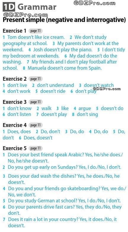 ГДЗ Solutions Elementary Workbook Third Edition ответы