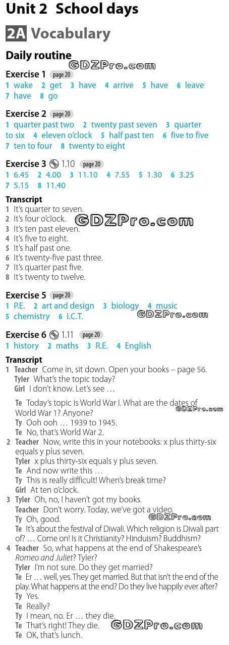 ГДЗ Solutions Elementary Workbook Third Edition ответы