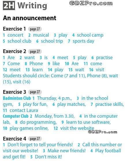 ГДЗ Solutions Elementary Workbook Third Edition ответы