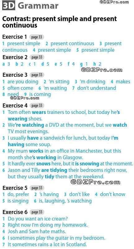 ГДЗ Solutions Elementary Workbook Third Edition ответы