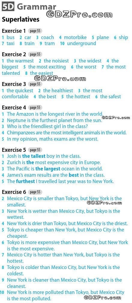 ГДЗ Solutions Elementary Workbook Third Edition ответы