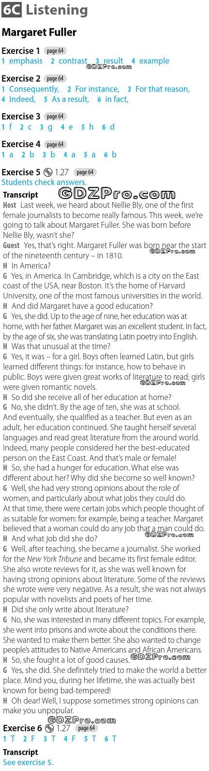 ГДЗ Solutions Intermediate Workbook Third Edition ответы