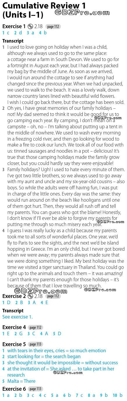 ГДЗ Solutions Intermediate Workbook Third Edition ответы