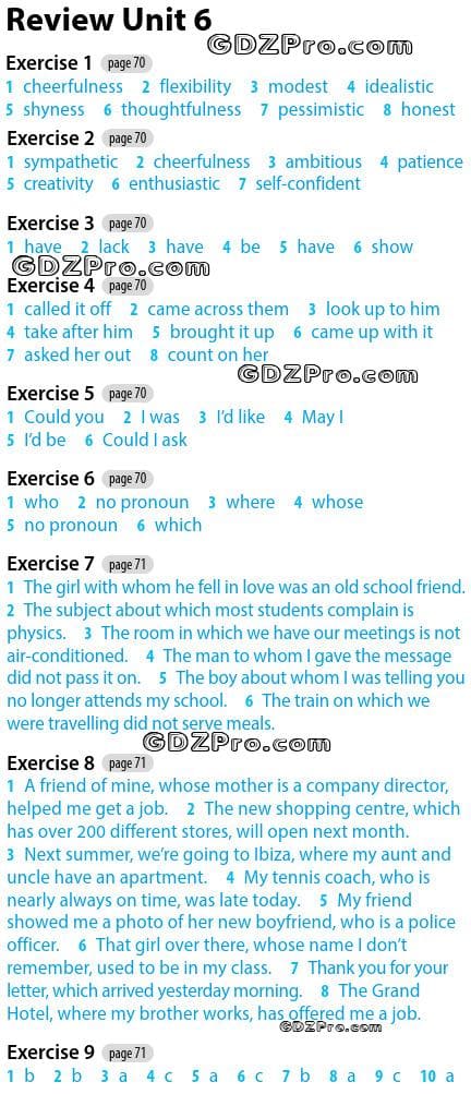 ГДЗ Solutions Intermediate Workbook Third Edition ответы