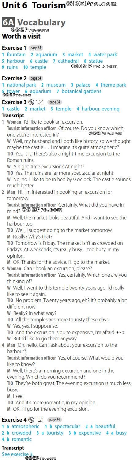 ГДЗ Solutions Pre-Intermediate Workbook Third Edition ответы