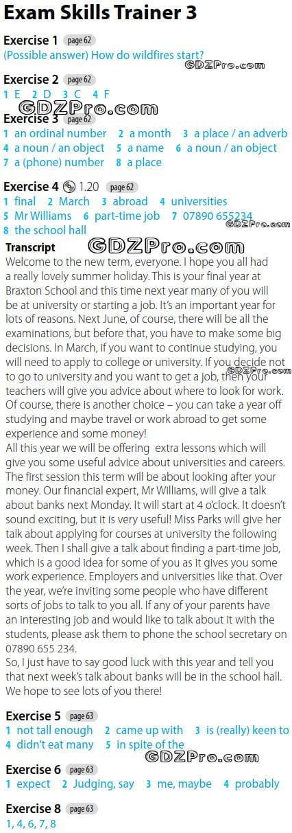 ГДЗ Solutions Pre-Intermediate Workbook Third Edition ответы